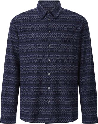 Missoni Freizeithemd aus Baumwollstrick