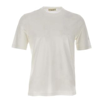 FILIPPO DE LAURENTIIS Homme, Tops, Blanc, Taille: 3XL Tsmc_Jcrepe T-shirt en coton cr&ecirc;pe