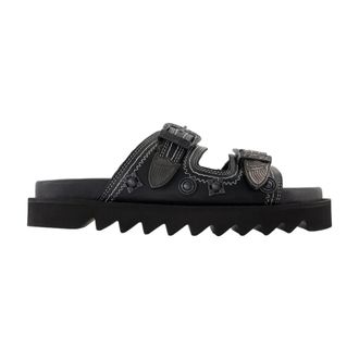 Toga Archives Schwarze Ledersandalen - Noir Stil - - Shoes - Damen - Schwarzk - 35 EU
