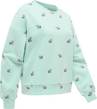 Ragwear Sweater Wuss Shells l&auml;ssiges oversized Damen Sweatshirt mit Allover-Print