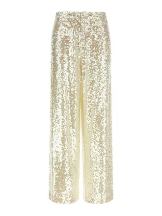 Alberta Ferretti Pantalons D&eacute;contract&eacute;s - Blanc