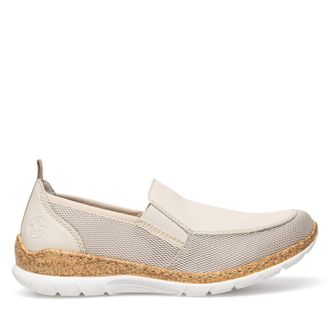 Rieker Halbschuhe Rieker N4275-60 Beige