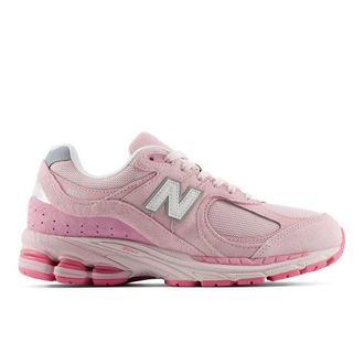 New Balance Unisexe 2002R en Rose/Gris, Su&egrave;de/Mesh, Taille 38.5