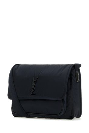 Saint Laurent 757146facf8 4089 Dkblueberrynero Z_new Soft Nylongoya Lux Borse A Tracolla Bag