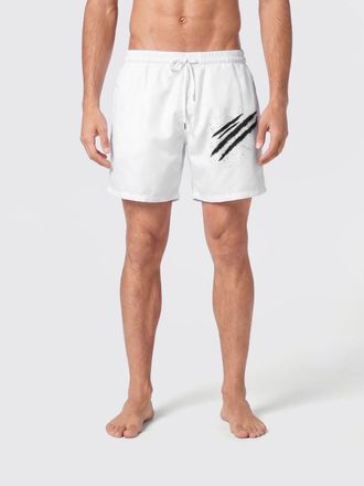 Plein Sport Maillot De Bain Homme couleur Blanc