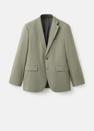 Mango Slim-Fit-Sakko Milan gr&uuml;n - Herren - 46 - MANGO MAN