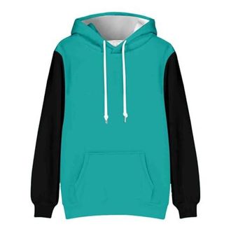 Generic Sweat a Capuche Homme Hooded Sweatshirt Sweatshirt &agrave; Capuche Homme avec Zip, Manches Assorties pour Un Look Casual Ext&eacute;rieur