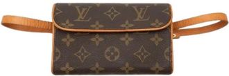 Louis Vuitton Pochette Florentine Pre-owned - Femme - Pre-owned - Brun - Taille: ONE Size