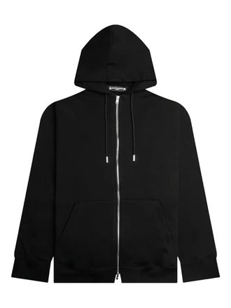 MASTERMIND WORLD Kapuzenjacke mit Totenkopf-Print - Schwarz