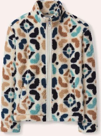 Walbusch Fleecejacke Damen Jacke aus Teddyfleece Stehkragen, pflegeleicht, w&auml;rmend