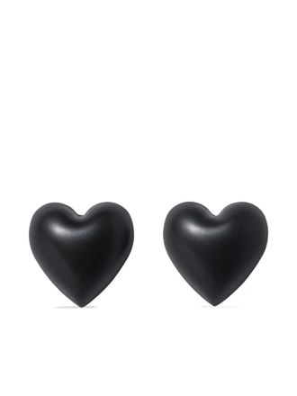 Roxanne Assoulin boucles doreilles The Puffy Heart - Noir