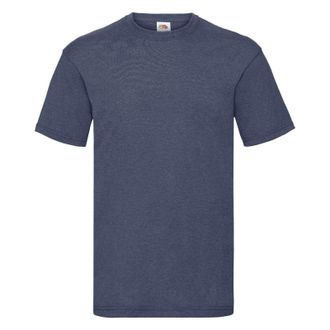 Fruit Of The Loom Valueweight T-Shirt Diverse Farbsets S M L XL XXL 3XL 4XL 5XL (3XL, Vintage Heather Navy)