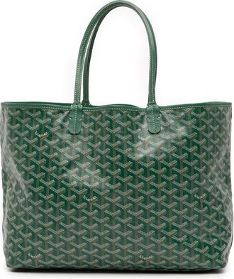 Goyard Shopper - Goyardine Saint Louis PM - Gr. unisize - in Grün - für Damen