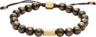 Fossil Galaxy JF04820710 Bracelet pour homme Gris pyrite, Eine Grösse, Acier inoxydable, Pas de gemme