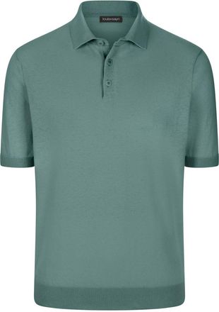 Louis Sayn Strick-Polo Louis Sayn grün