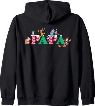 Disney Papa Candy Cane Holiday Christmas Family Trip Gift Kapuzenjacke