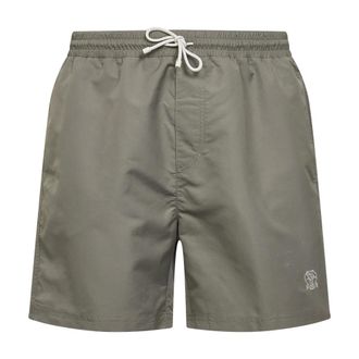 Brunello Cucinelli Homme, Maillots de bain, Vert, Taille: S Short de bain