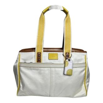 Coach Pre-owned Tote Bag - - Pre-owned - Damen - Wei&szlig; - ONE SIZE