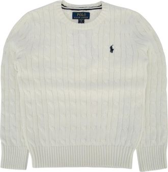 Polo Ralph Lauren Homme, Pulls, Blanc, Taille: S Sweater