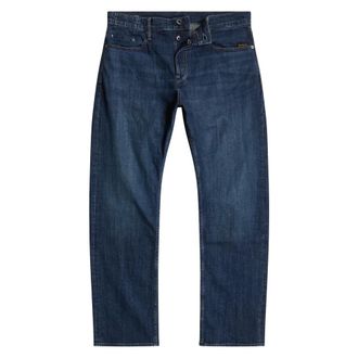 G-Star Homme, Jeans, Bleu, Taille: W33 L32 Regular Straight Fit Stretch Denim Jeans