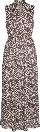 Ni&ugrave; Niu, Femme, Robes, Multicolore, Taille: 36 FR Paisley Maxi Dress