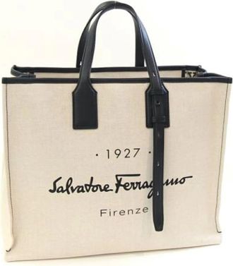 Ferragamo Damen, Pre-Owned, Beige, ONE SIZEGröße