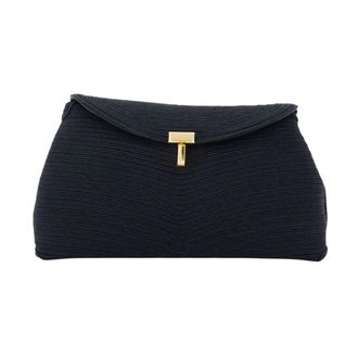 Toteme T-Lock Seil Clutch Perle - - Bags - Damen - Schwarzk - ONE SIZE
