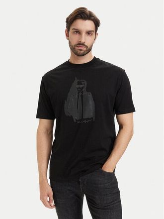 Karl Lagerfeld T-Shirt 755143 563225 Schwarz Regular Fit