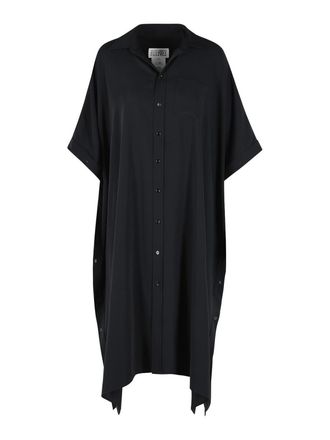 Maison Margiela Knielanges Kleid - Schwarz