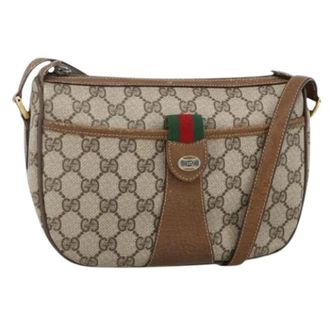 Gucci Sac bandouli&egrave;re vintage Pre-owned - Femme - Pre-owned - Beige - Taille: ONE Size