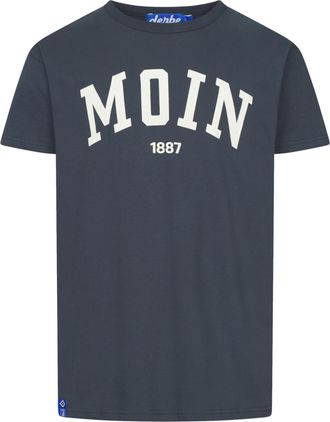 Derbe x HSV Moin T-Shirt Blau HSV Fanartikel XXL | Hamburg | Fußball | Official | Fan