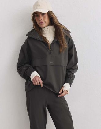 Aim'n anorak extensible imperm&eacute;able Dark ivy-Vert