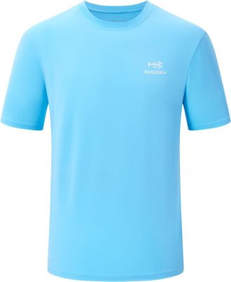 Bassdash Herren T-Shirts Kurzarm UPF 50+ Angelshirts Performance UV-Sonnenschutz Wandern Atmungsaktives Schnelltrocknendes