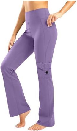 Generic Legging respirant et &eacute;lastique pour femme avec taille, poche boutonn&eacute;e et coupe &eacute;troite pour le yoga et le pantalon de surv&ecirc;tement dhiver pour femme, 