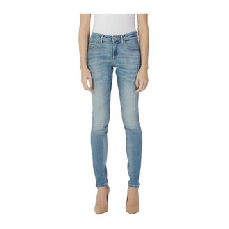 Guess Femme, Jeans, Bleu, Taille: W25 L30 Jean Skinny Stretch en Coton