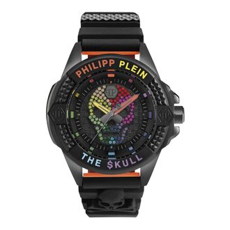 Philipp Plein The $kull Titan Crystal Rainbow Uhr - - Accessories - Herren - Schwarzk - ONE SIZE