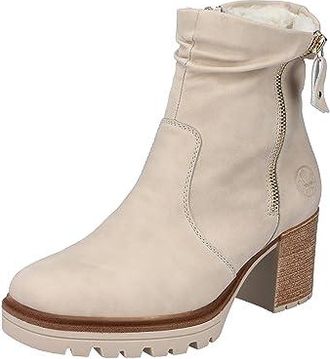 Rieker Femme Y9041 Bottes Courtes, Beige, 39 EU