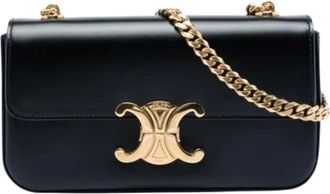 Celine Sac port&eacute; &eacute;paule Pre-owned - Femme - Pre-owned - Noir - Taille: ONE Size