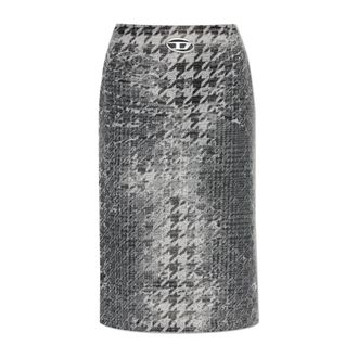 Diesel Rock DE- Rathian-Fsh - - Skirts - Damen - Grau - W24