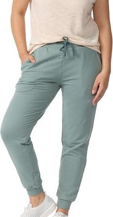 Nur Die Relax & Go Pantalon de Jogging décontracté, Eucalyptus, M Femme