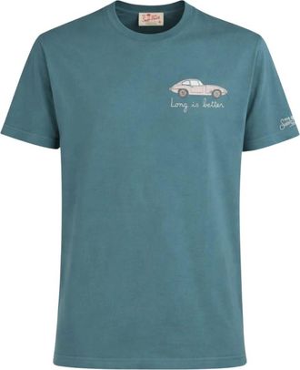 MC2 Saint Barth Homme, Tops, Vert, Taille: S T-Chemises