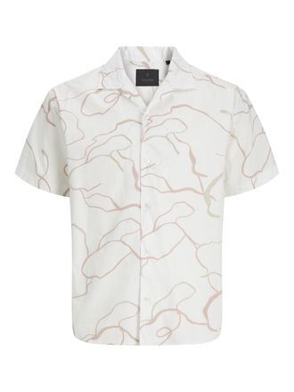 Jack & Jones Jprblapalermo Print Resort S/S Shirt Sn