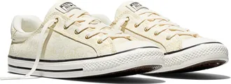 Converse Sneaker CONVERSE CHUCK TAYLOR ALL STAR DAINTY LUCKY, Damen, Gr. 37,5, golden view, egret, schwarz, Textil, Schuhe Sneaker