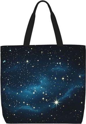 Generic Galaxie De LEspace Extra-Atmosph&eacute;rique Sac A Main Femme L&eacute;ger Sacs Grand Sac Courses Pour Universit&eacute; Shopping Gym