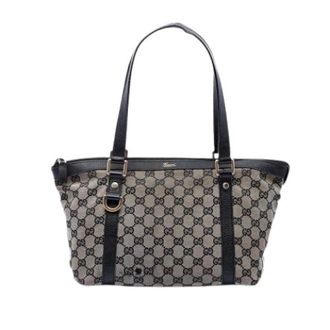 Gucci Sac cabas en toile Pre-owned - Femme - Pre-owned - Gris - Taille: ONE Size
