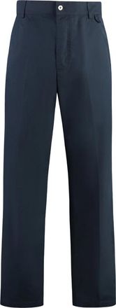 Bottega Veneta Leichte Cargo-Hose aus Baumwolltwill - - Trousers - Herren - Blau - M