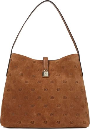 Karl Lagerfeld sac cabas K/Autograph à cadenas - Marron