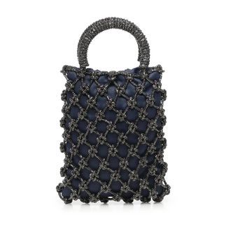 Rosantica Kristallverzierte Tote Bag - - Bags - Damen - Blau - ONE SIZE