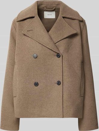 Selected Regular Fit Mantel aus Woll-Mix Modell ZIA-ALMA