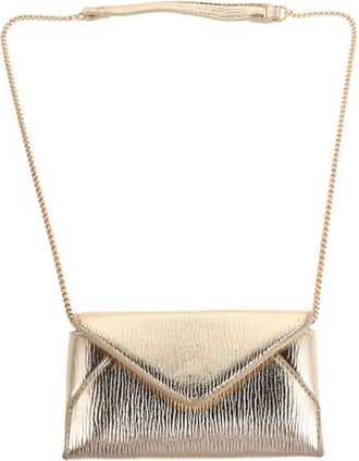 IFUNDOM Garneck Pochette Bandouli&egrave;re pour Femme Mini en Polyur&eacute;thane Dor&eacute; Cha&icirc;ne &Eacute;l&eacute;gante Paquet &agrave; Main Enveloppe pour Soir&eacute;e et Cocktail Paquet de Mariage Co